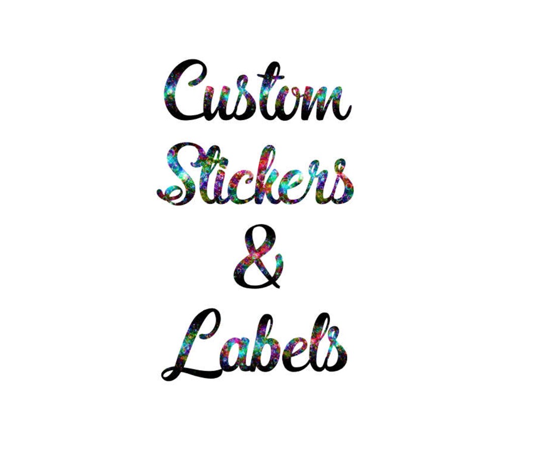 Custom Stickers, Custom Labels, Custom Product Labels Personalized ...