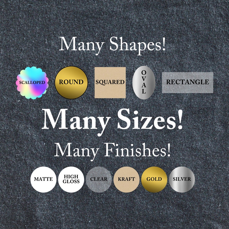 Custom Labels - Etsy