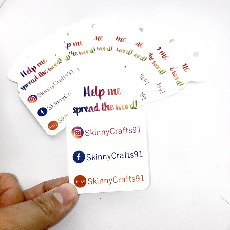 Custom Tags, Social Media Tags, Business Tags, Promotional Tags ...