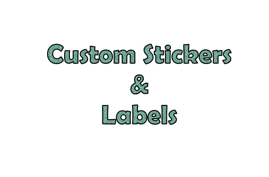 Large Custom Sticker - Etsy
