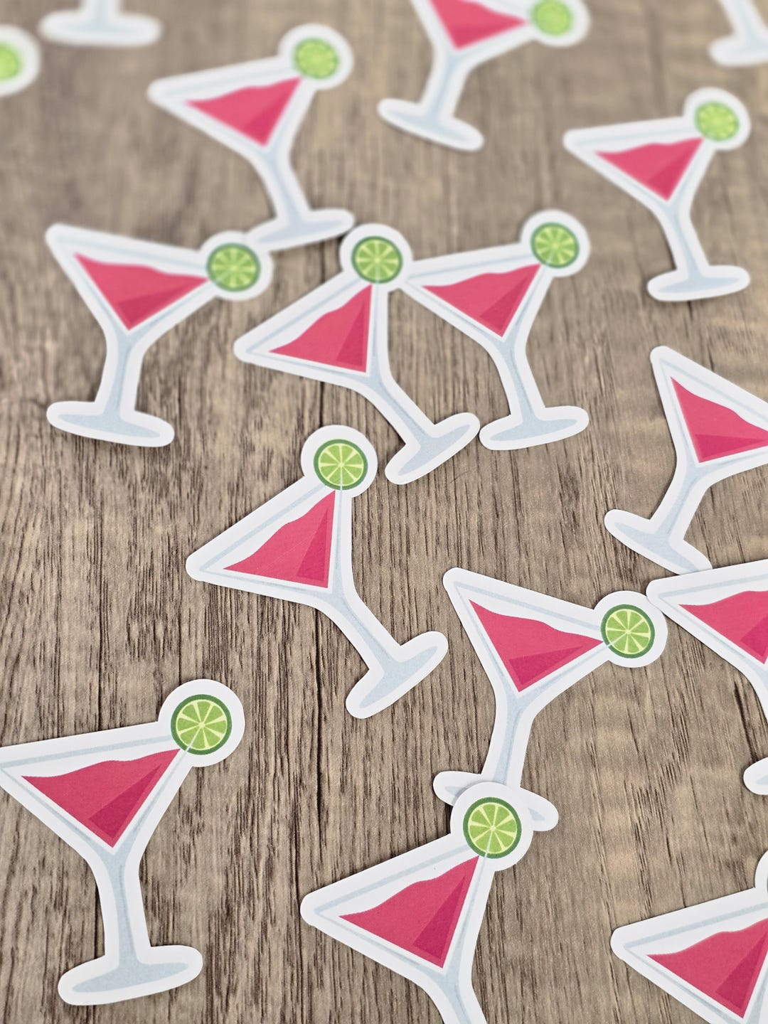 Printable Martini Confetti | Cosmo Martini Printables | Martini and ...