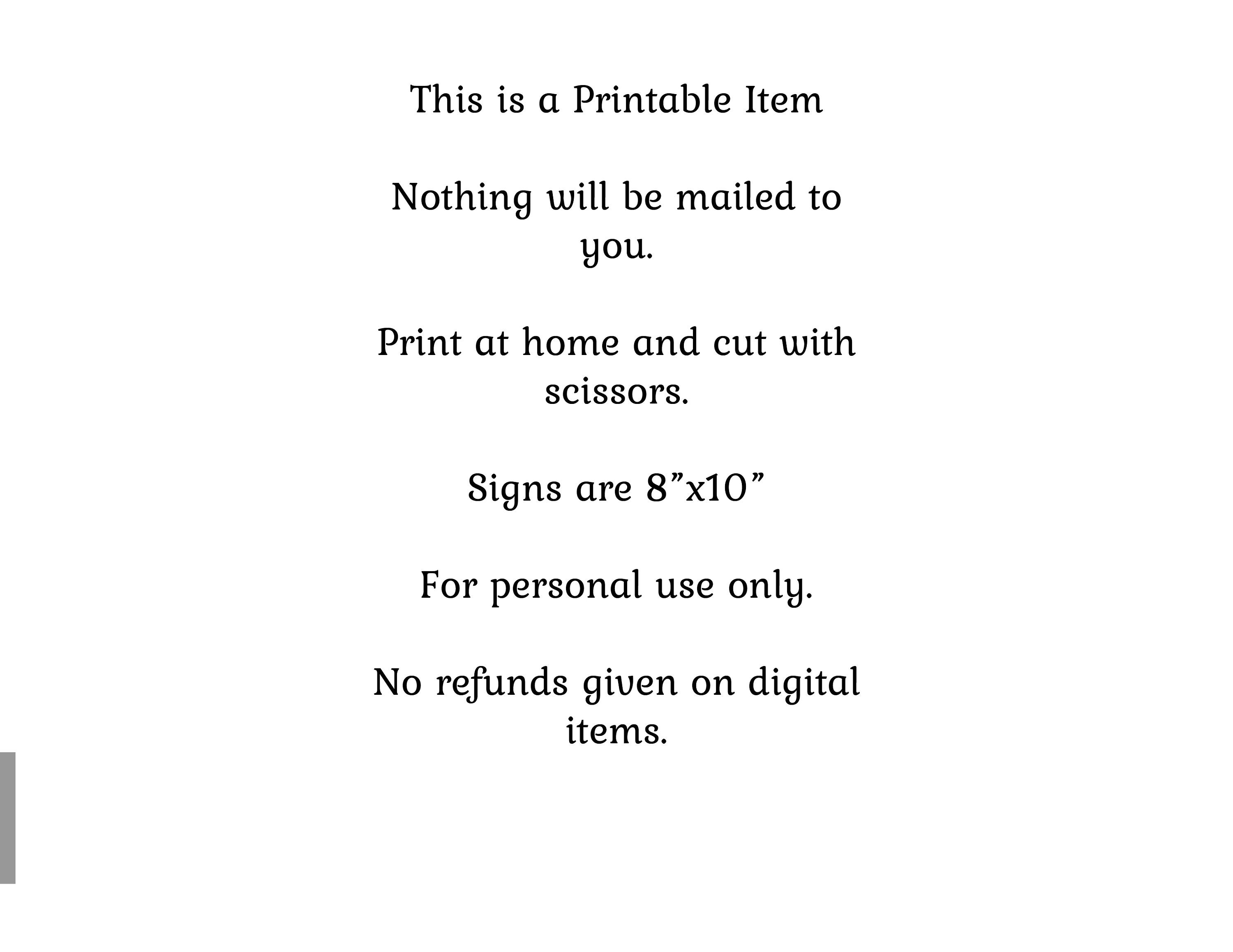 Cowboy Party PRINTABLE Rodeo Signs - for Birthday Party - 1st Bday ...