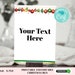 Editable and Printable Christmas Sign - Custom Text, DIY Holiday Signs ...