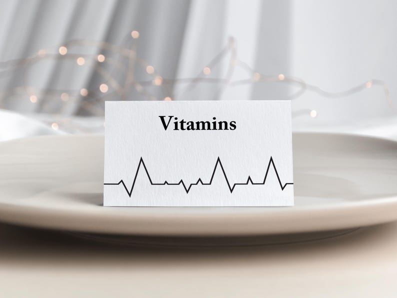 Nursing Place Card Tents Printable | Editable Medical School Name Card ...
