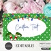 Printable and Editable Elf Place Cards - Customize, DIY, Christmas ...