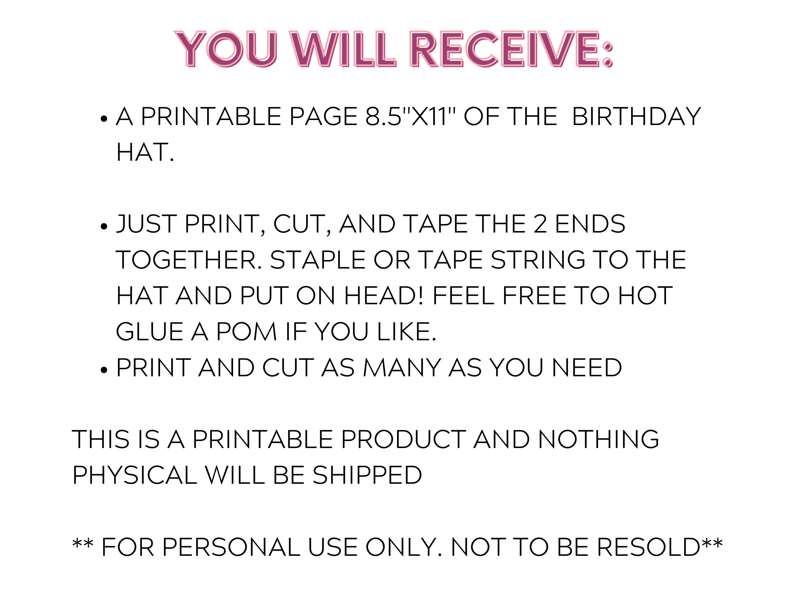 Printable Cheetah Print Party Hat (DIY) - Download, Birthday Hat, Bday ...