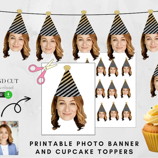 Cupcake Birthday Hat - Etsy