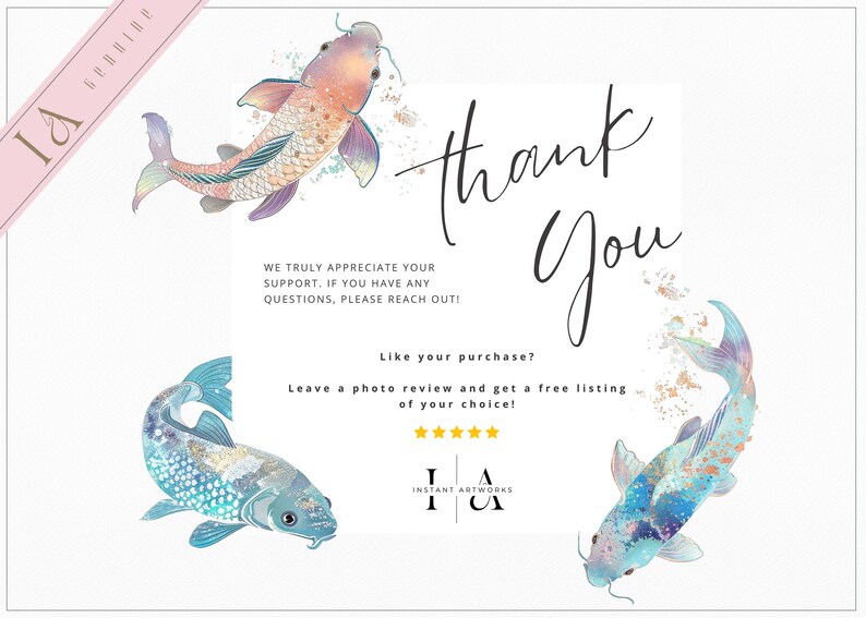 Watercolor Koi Fish Clipart, Japanese Koi Clipart, Lunar New Year Fish ...