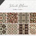 Rustic Mosaic Tile Texture, Digital Art Paper, Mosaic Backgrounds ...
