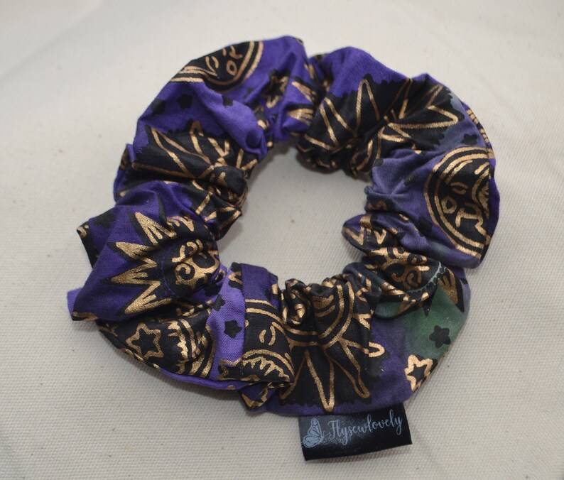 Zodiac Sign Scrunchie ,celestial Scrunchie / Witchy Gifts for Women ...