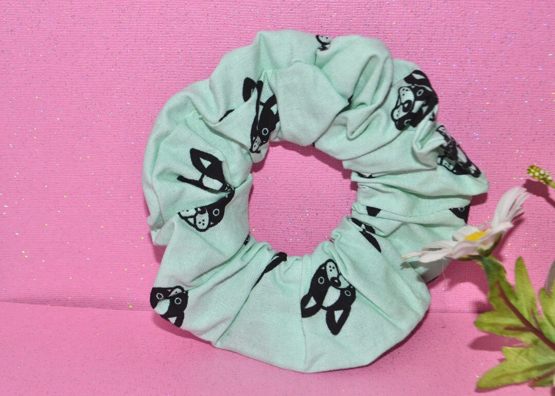 Frenchie Scrunchie, Dog Scrunchie, Dog Hair Tye - Etsy