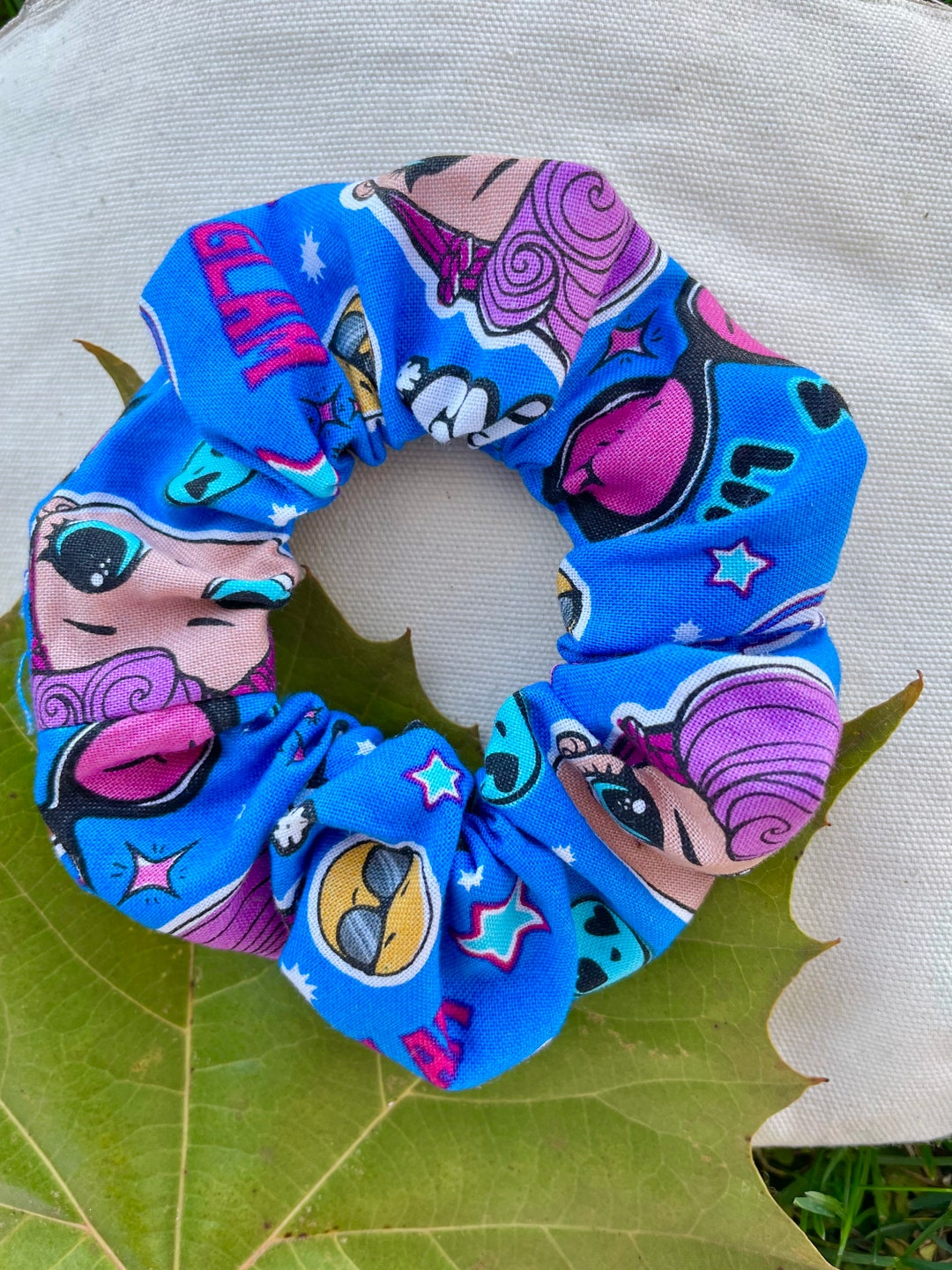 Doll Scrunchie. Lol Girls Cartoon Scrunchie, L.O.L Girls. Hair Tie ...