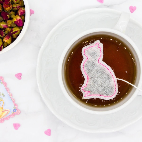 Cat Shaped Tea Bags - Etsy
