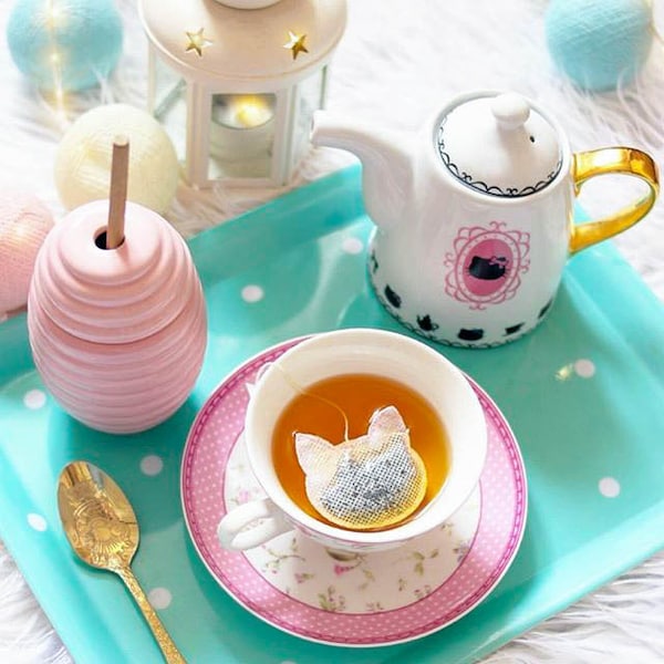 Cat Shaped Tea Bags - Etsy