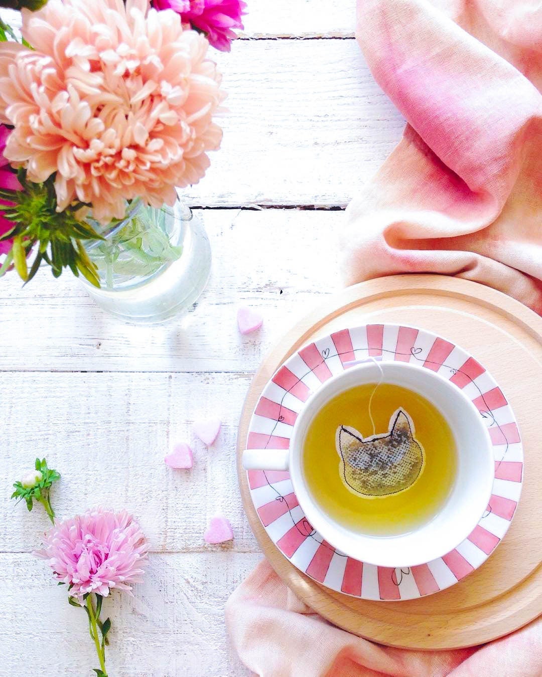 Tea Box 15 Cat Shaped Tea Bags, Cat Lover Gift Idea, Tea Lover Gift ...