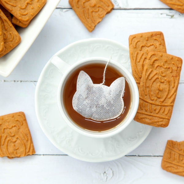 Cat Shaped Tea Bags - Etsy