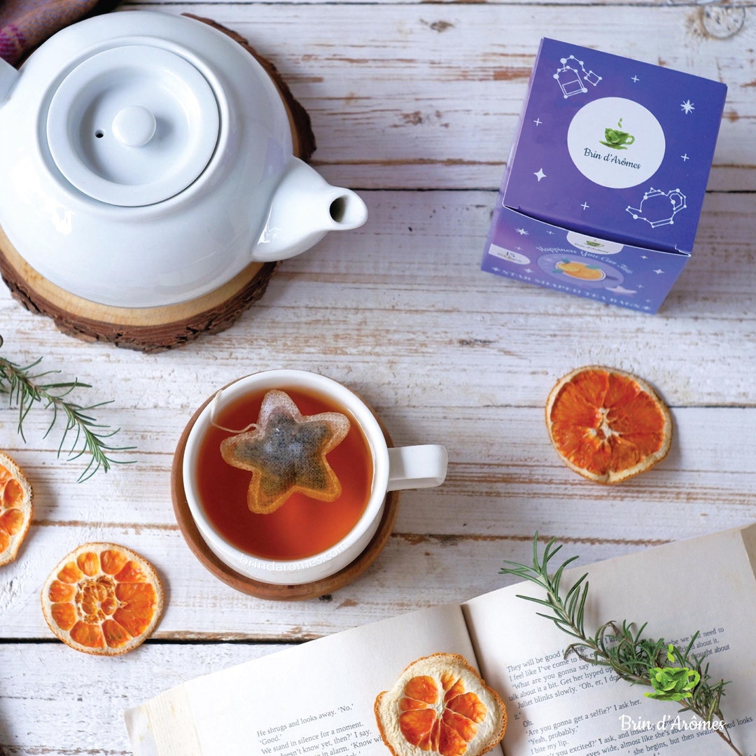 15 Star Shaped Tea Bag Box for Work Gift Exchange Ideas or White ...