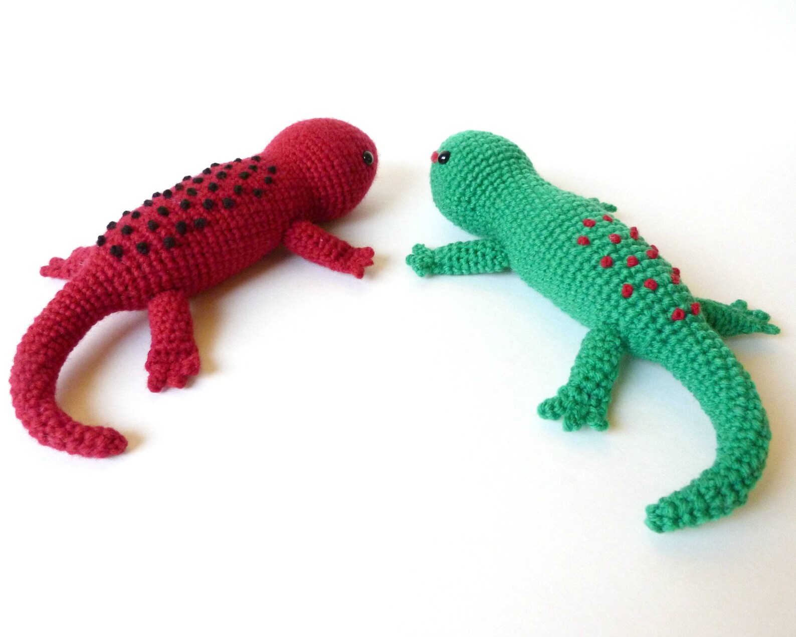 Amigurumi Salamander / Amigurumi Gecko Crochet Pattern, PDF Download - Etsy
