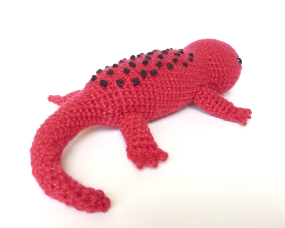 Amigurumi Salamander / Amigurumi Gecko Crochet Pattern PDF - Etsy Canada