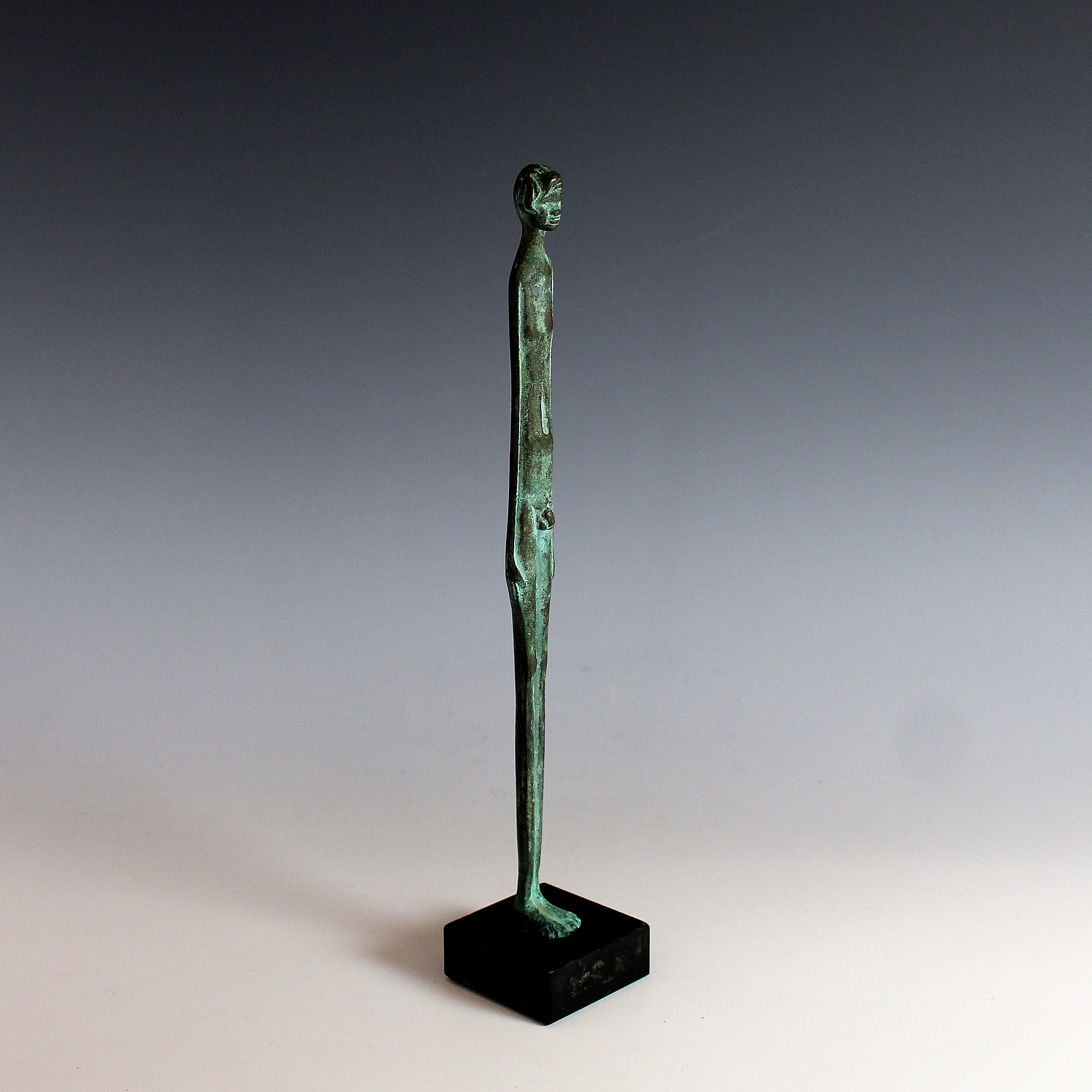 Bronze Patinated Etruscan Figure - Etsy