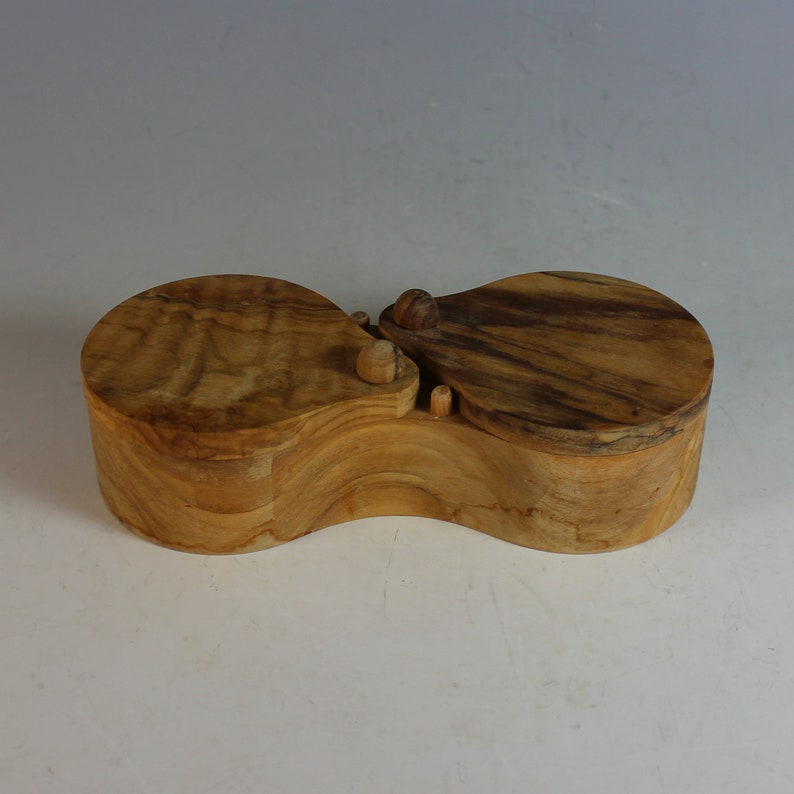 Handmade Olive Wood Condiment Set by Lester Kish - Etsy