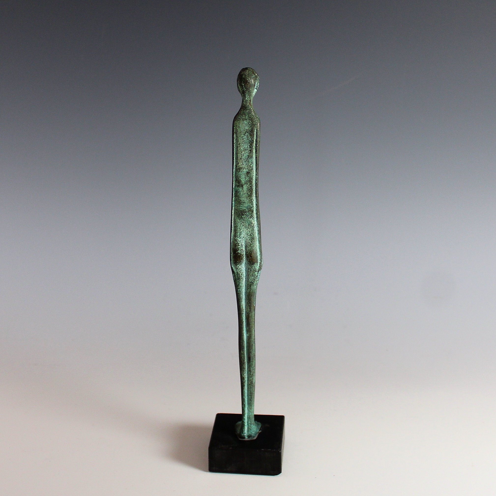 Bronze Patinated Etruscan Figure - Etsy