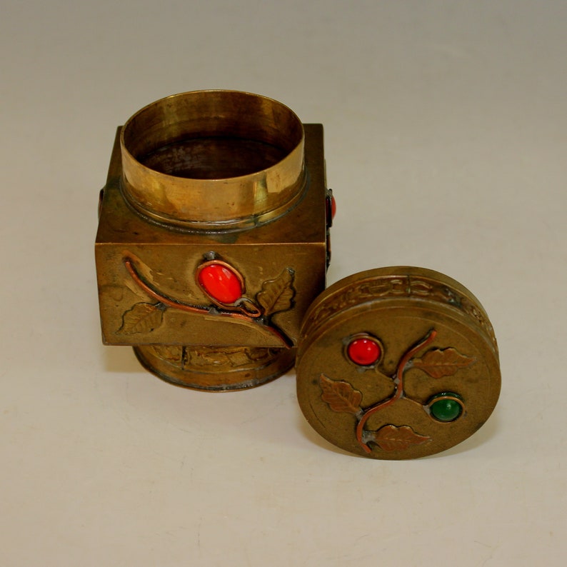 Chinese Lidded Box Container - Etsy