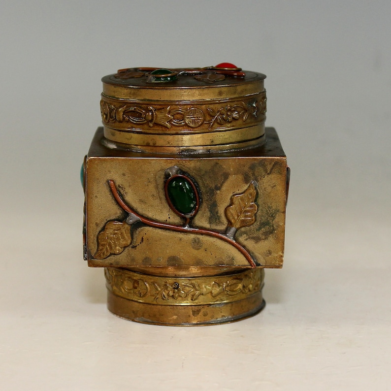 Chinese Lidded Box Container - Etsy
