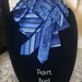 Azure Blue Silk Cowl Wrap Rich Blue Statement Collar Navy - Etsy