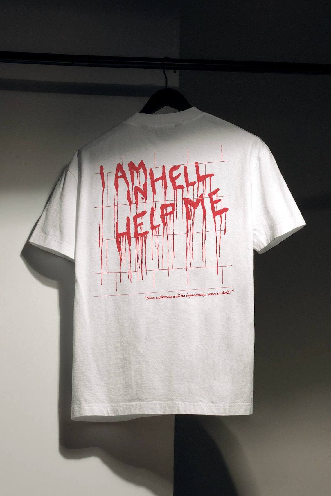Hellraiser "i Am in Hell, Help Me" Hellraiser II Shirt, Pinhead, Horror ...