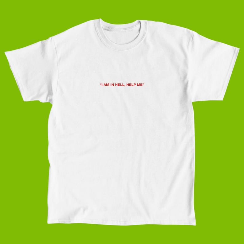 Hellraiser i Am in Hell, Help Me Hellraiser II Shirt, Pinhead, Horror ...