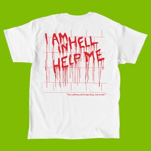Hellraiser "i Am in Hell, Help Me" Hellraiser II Shirt, Pinhead, Horror ...