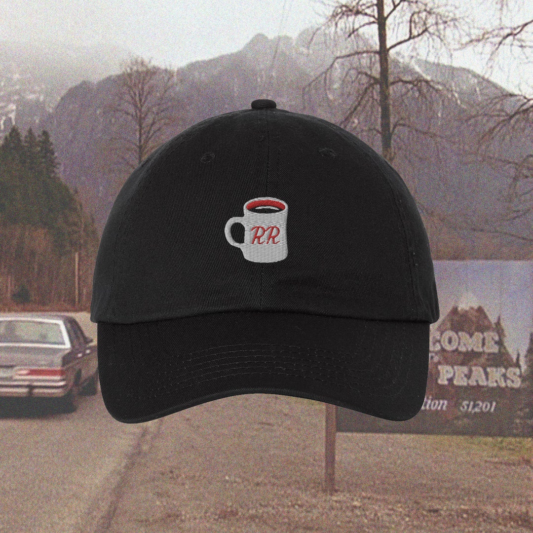 Double R Diner Coffee Mug Hat RR Inspired by Twin Peaks, Twin Peaks Hat ...