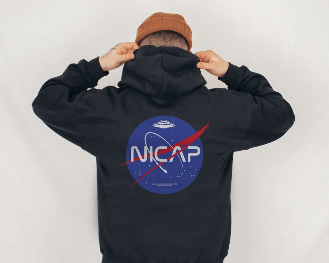 NICAP NASA Hoodie, Max Fenig X-files, Aerial Phenomena Hoodie, NASA ...
