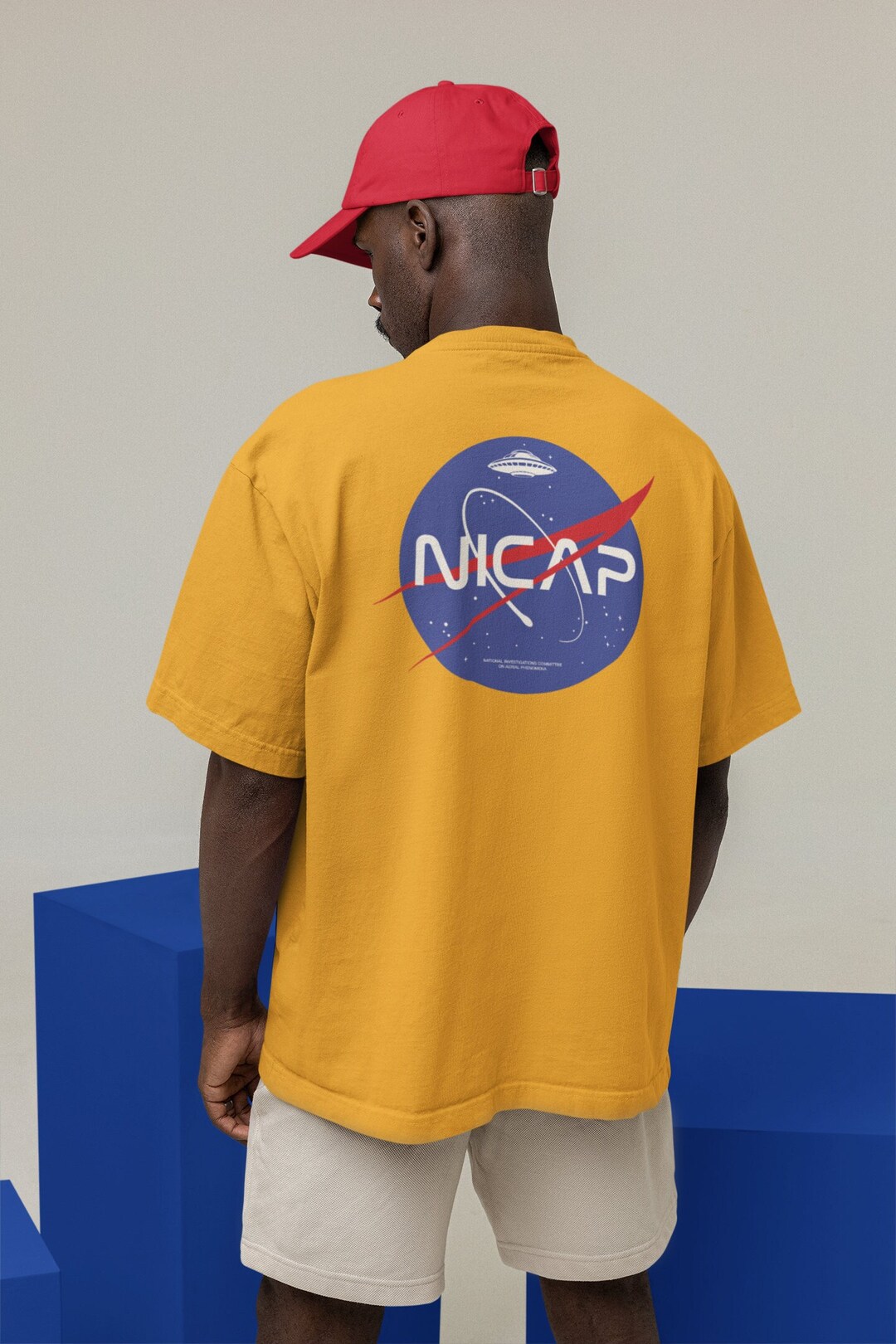 NICAP NASA Shirt, Max Fenig X-files, Aerial Phenomena Shirt, NASA Shirt ...