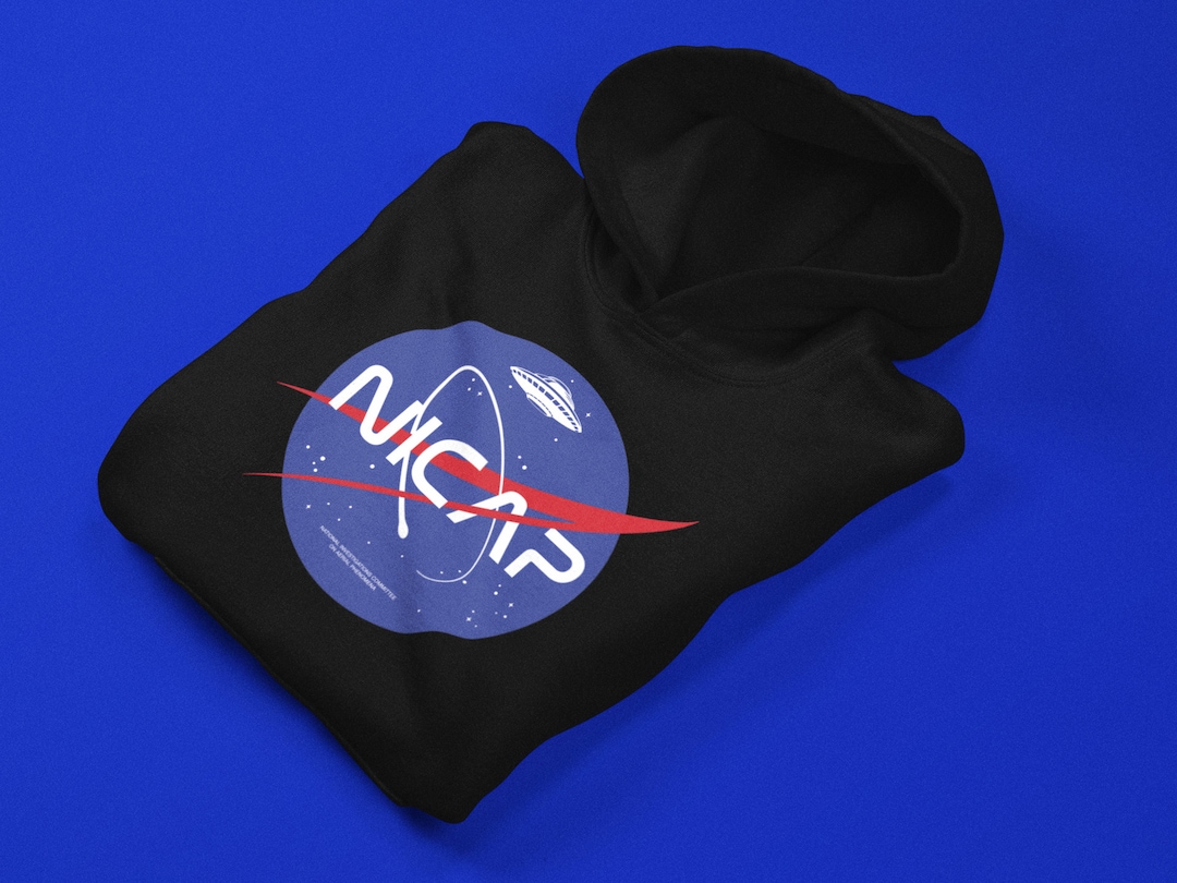 NICAP NASA Hoodie, Max Fenig X-files, Aerial Phenomena Hoodie, NASA ...