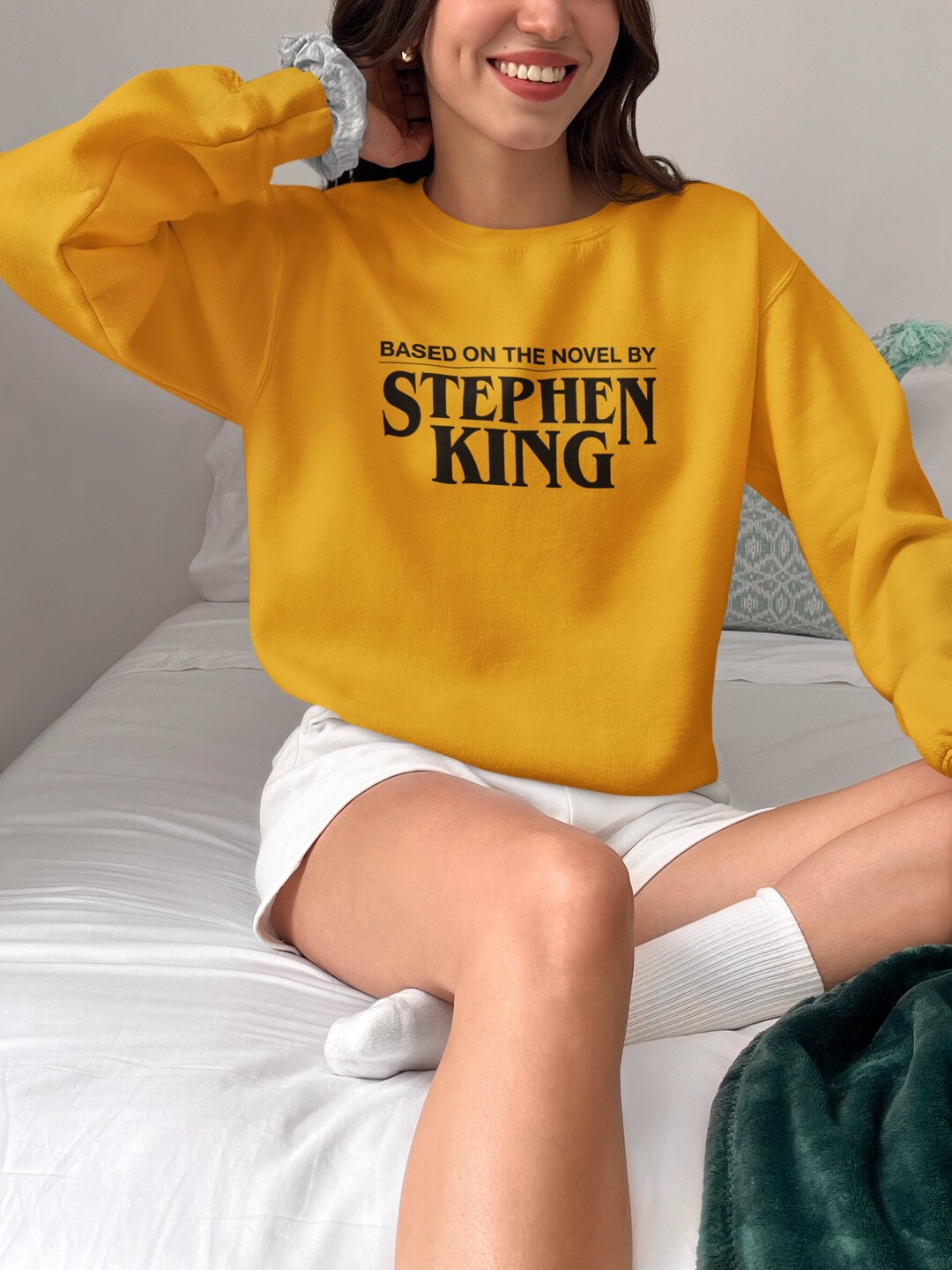 Stephen King Sweatshirt: the Shining, Horror Novel Merch - Etsy UK