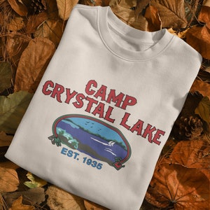 Camp Crystal Lake Sweatshirt Camp Crystal Lake Friday The 13th Tshirt