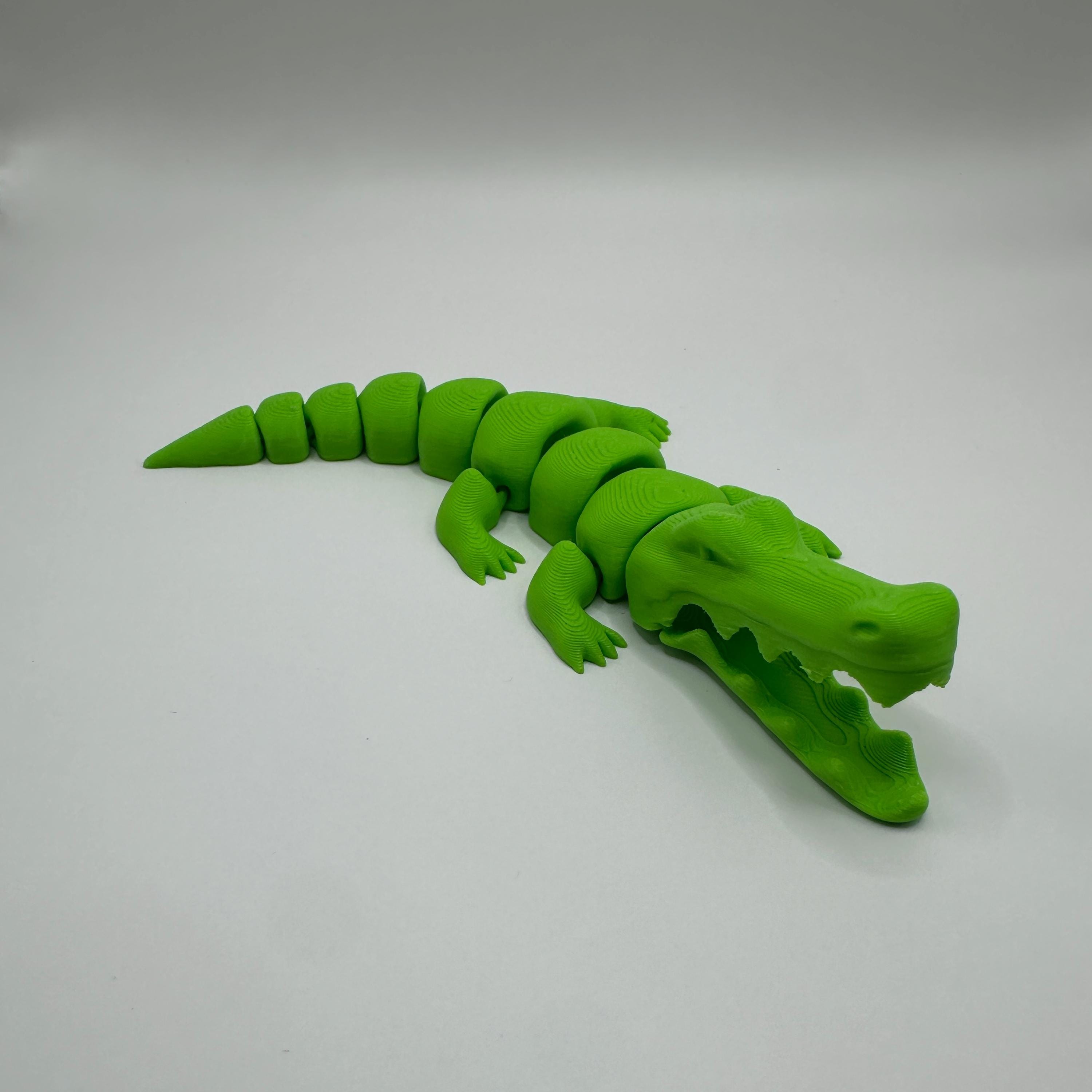 3D Printed Alligator - Etsy