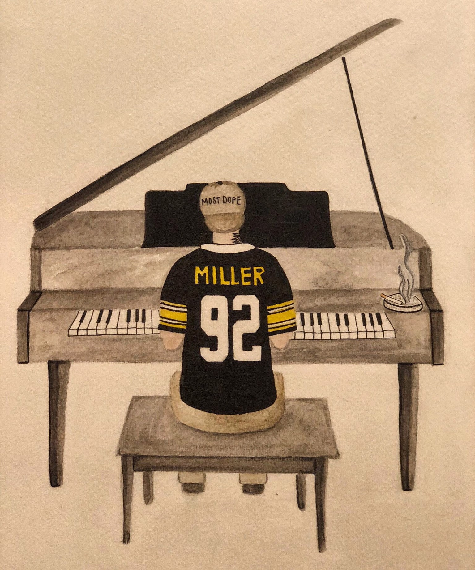 Mac Miller Most Dope Poster