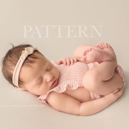 Newborn Prop Sewing Pattern DIY Digital Download Jenna - Etsy