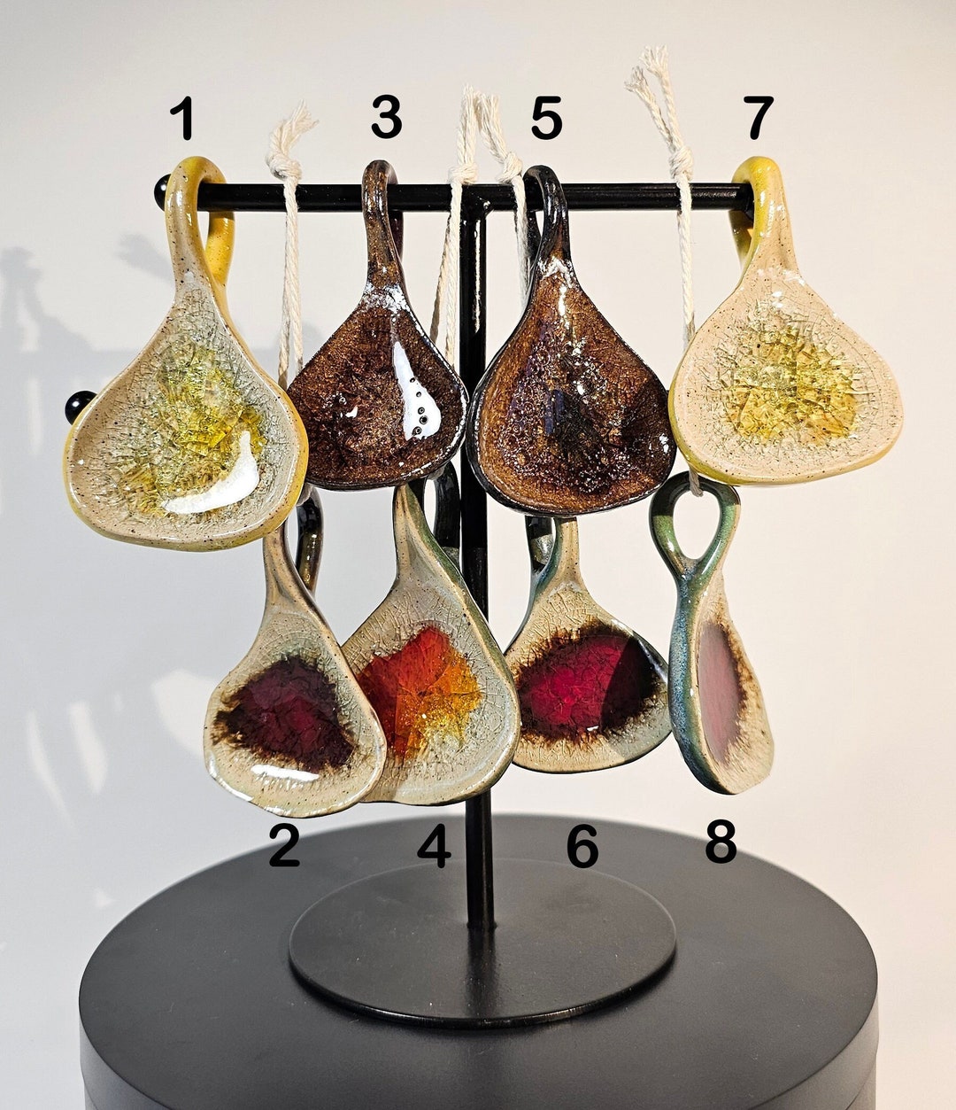 Handmade Ceramic Fig Ornaments/ One-of-a-kind Ceramics/ Figaholic ...