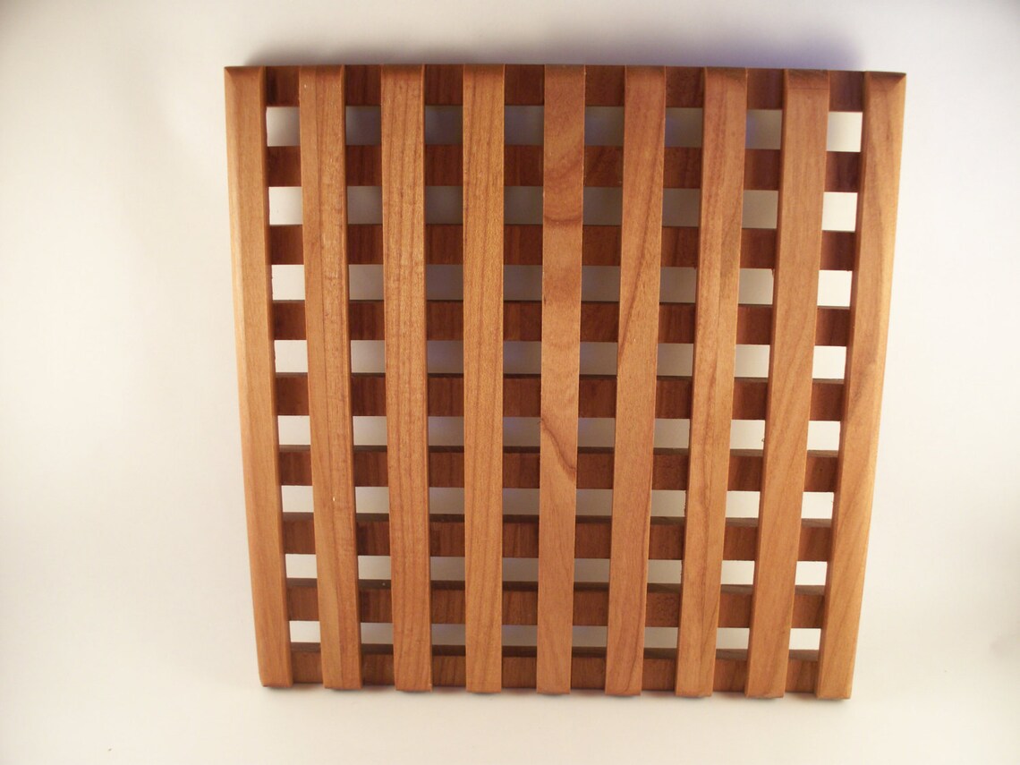 Cherry Trivet, Large Cherry Wooden Trivet - Etsy