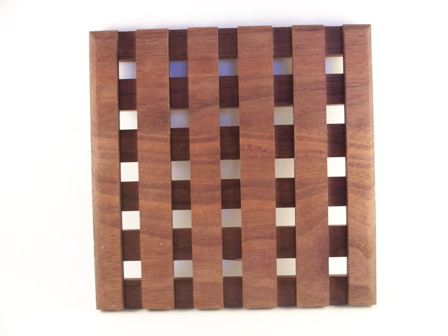 Walnut Wooden Trivet, Wooden Trivet - Etsy