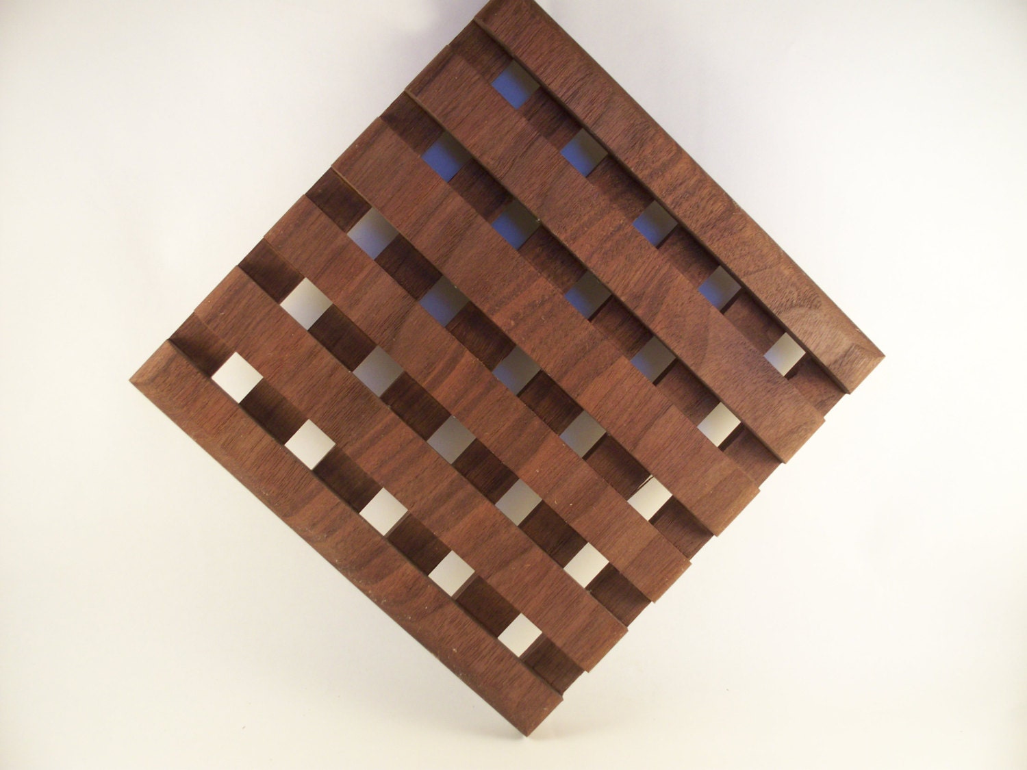 Walnut Wooden Trivet, Wooden Trivet - Etsy
