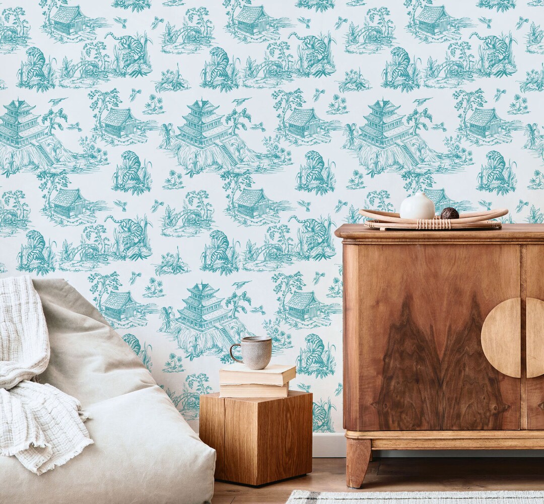 Chinoiserie 2 Wallpaper #180 - Peel & Stick Wallpaper - Temporary ...