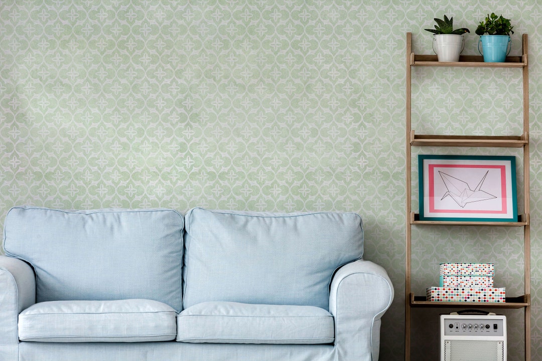 Grunge Classic Wallpaper #071-peel & Stick Wallpaper-temporary ...