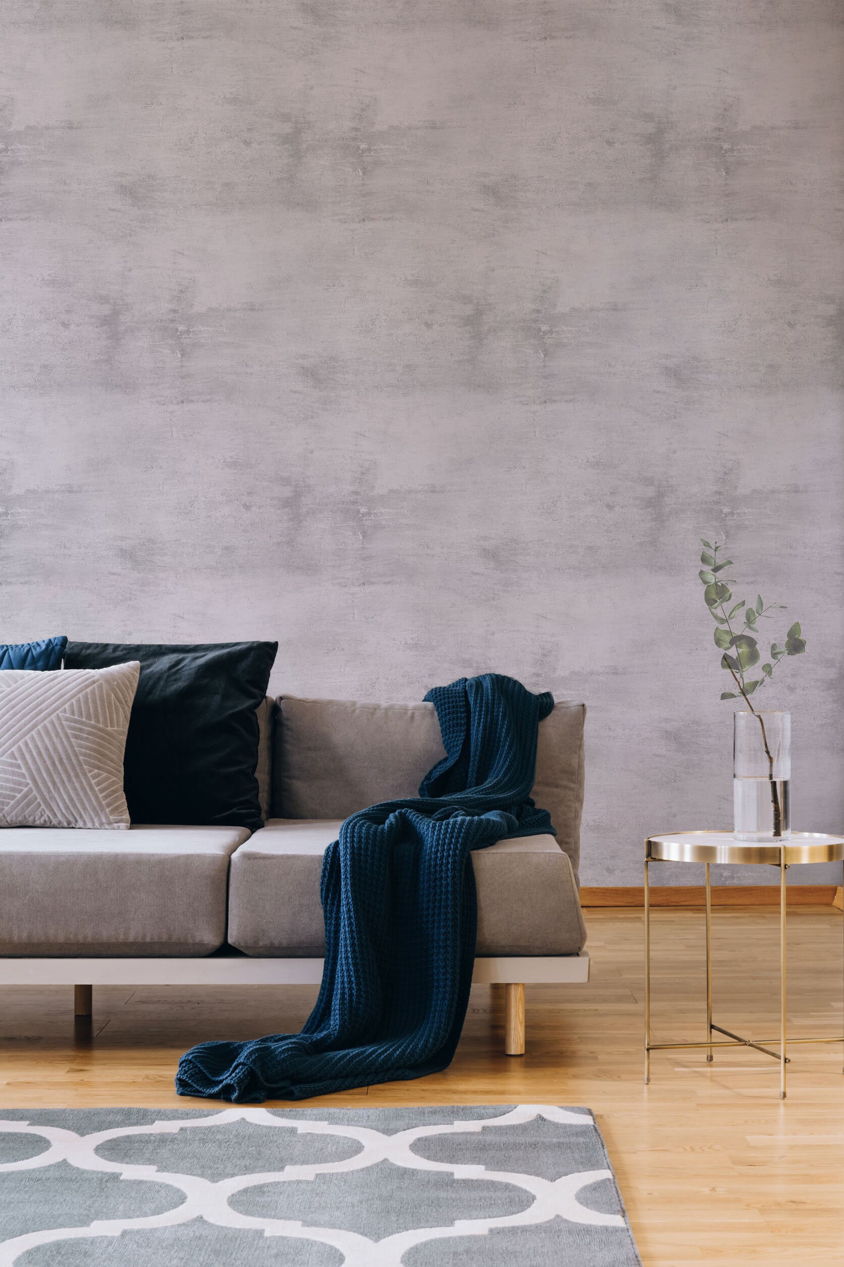 Concrete Wall 3 Wallpaper #137 -peel & Stick Wallpaper -temporary ...