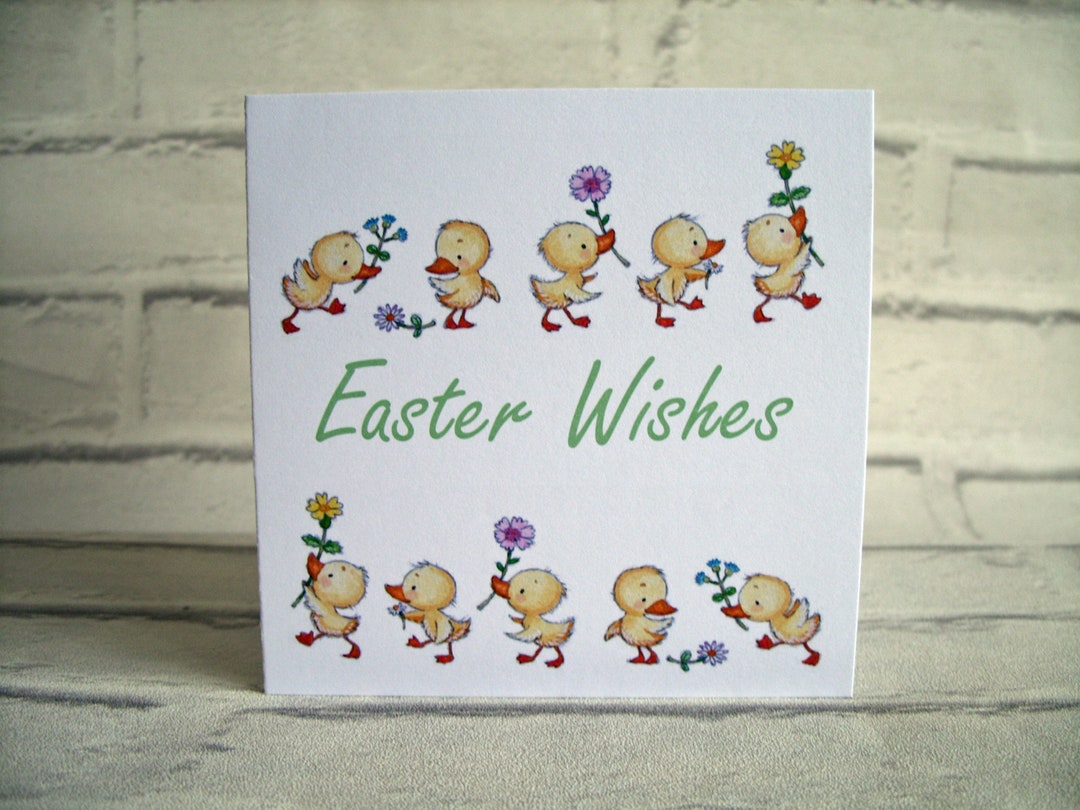 Happy Easter Cards, Pack of 6 Cards and Envelopes - Etsy