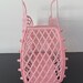 Small Bubblegum Pink Retro Jelly Tote - Etsy